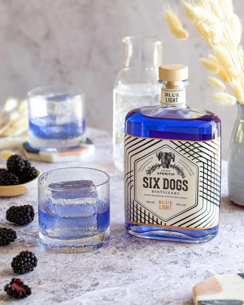 Six Dogs Blue Light Gin - Thirsty Traveler