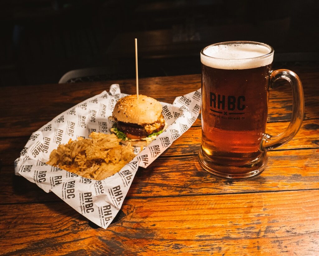 Excellent burgers from RHBC’s Food Shed - Thirsty Traveler
